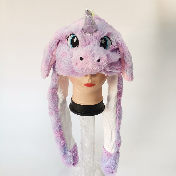 Wholesale Winter Plush Moving Ear Hat – Country Handywork Collections