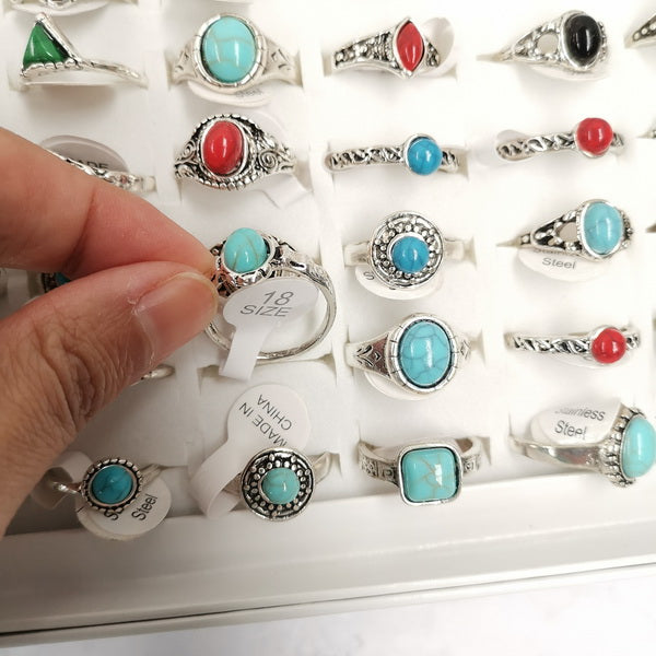 100pc Rings with Display Box – Country Handywork Collections