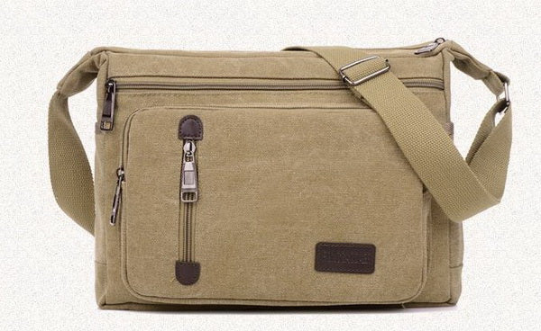 Wholesale Canvas Shoulder Messenger Bag – Country Handywork Collections